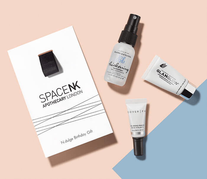 Free SpaceNK samples (Birthday freebie) ⋆ Star Freebies
