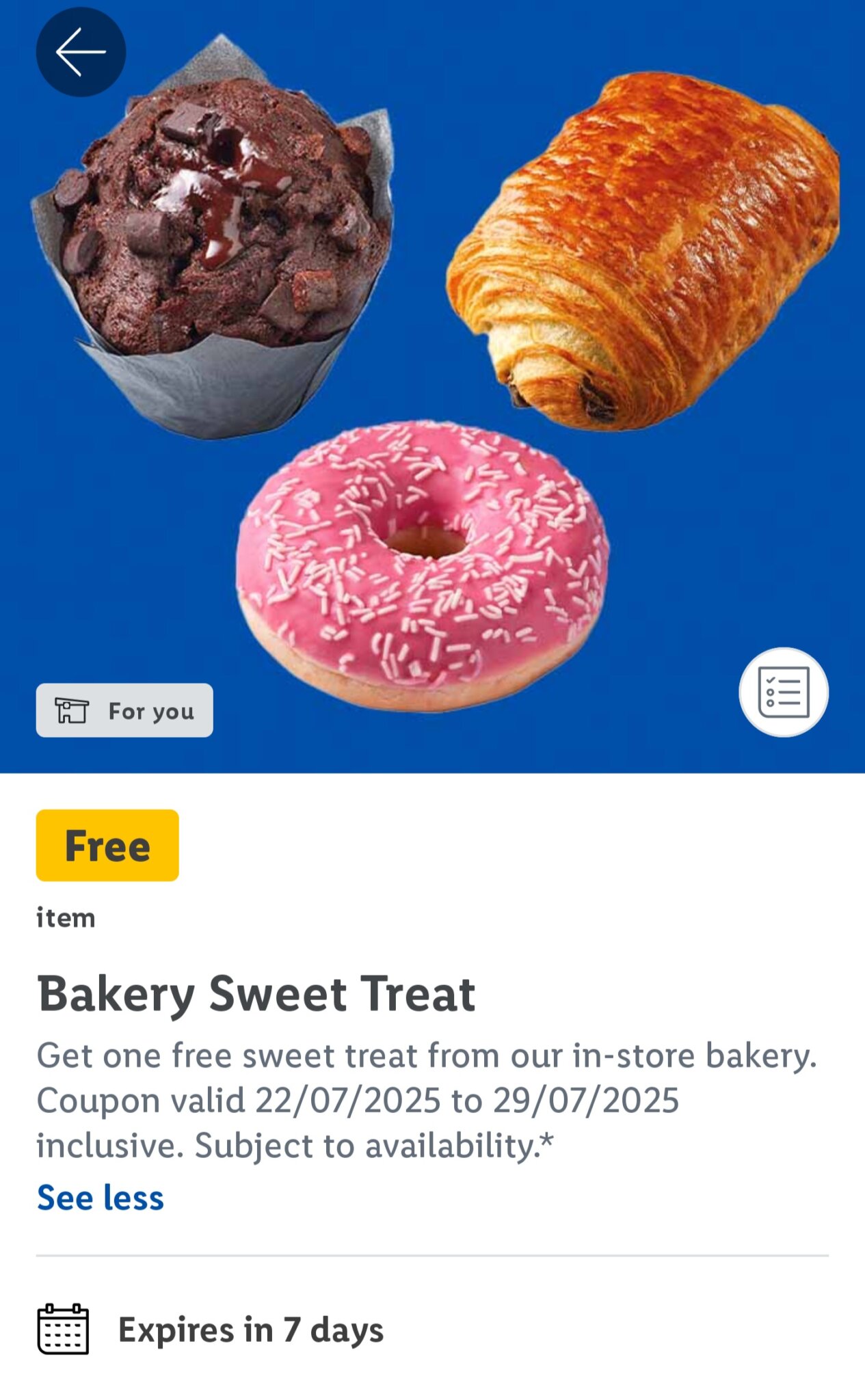 Free sweet treat from Lidl (50,000 available) [expired] ⋆ Star Freebies