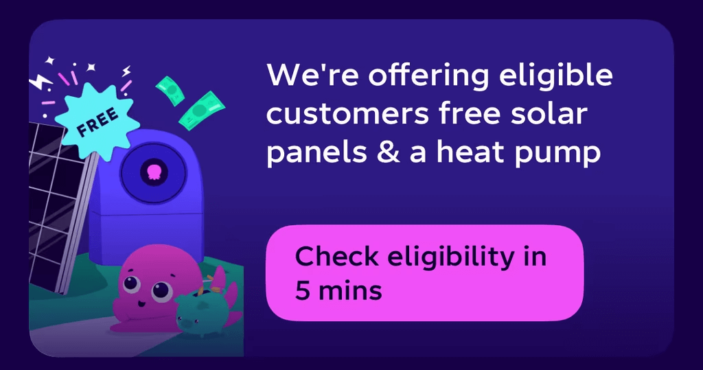 Free solar panels and heat pumps [Octopus Energy] ⋆ Star Freebies