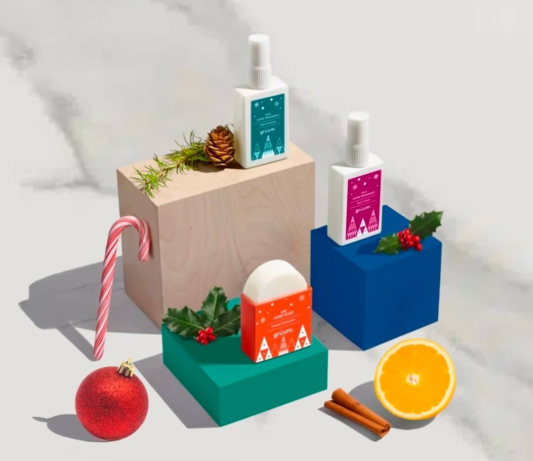 Free Gruum Festive Fragrance & Home Set (worth £23) [£4.95 p&p) ⋆ Star ...