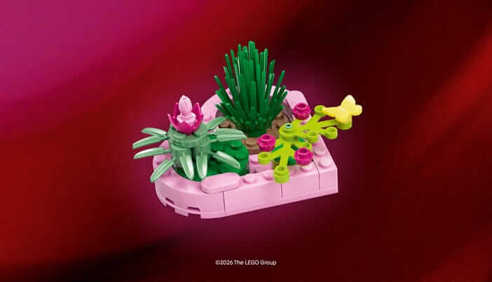 Free LEGO Blooming Heart [13/14 Feb - LEGO] ⋆ Star Freebies