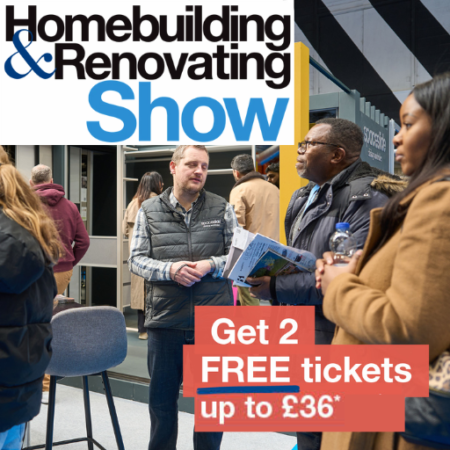 Free tickets to Home Building & Renovating show (worth £36) ⋆ Star Freebies
