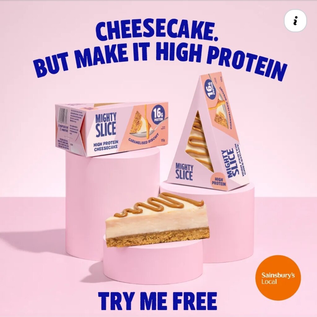 Free Mighty Slice Cheesecake (500 available) [cashback] ⋆ Star Freebies