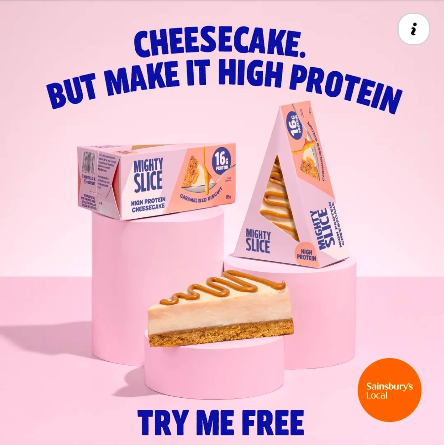 Free Mighty Slice Cheesecake (500 available) [cashback] ⋆ Star Freebies